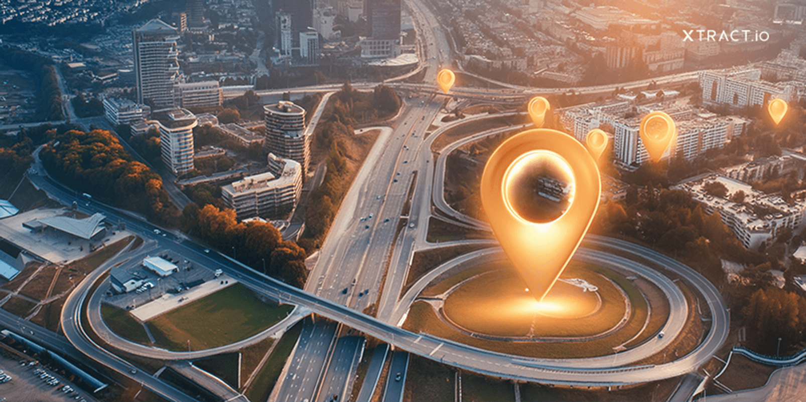 Visualize polygon data trends using Xtract.io